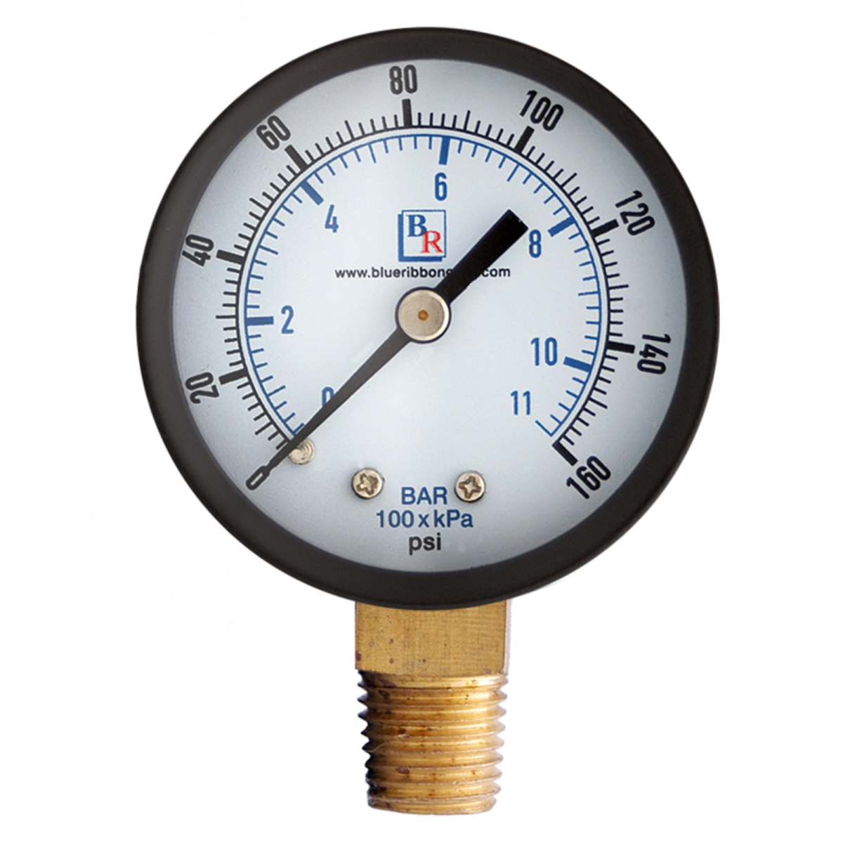 Model BR100D Steel Utility Gauge - Blue Ribbon Corp.