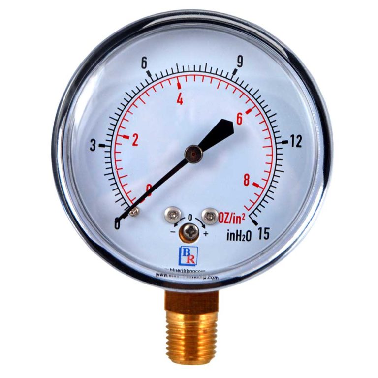 Model BR500D Low Pressure Diaphragm Gauge - Blue Ribbon Corp.