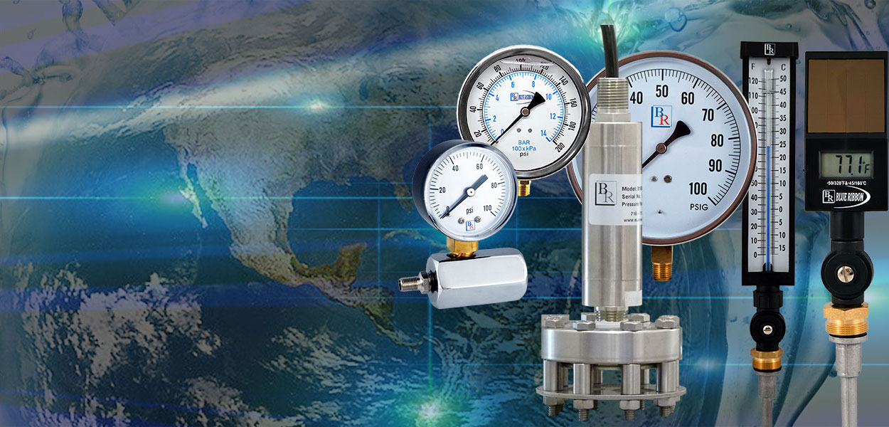 View Pressure Temperature & Electronics Products | Blue Ribbon Corp.